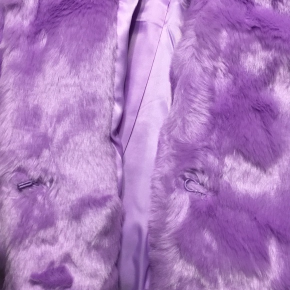 Jackets & Coats | Lyla Lilac Vegan Faux Fur Coat | Poshmark